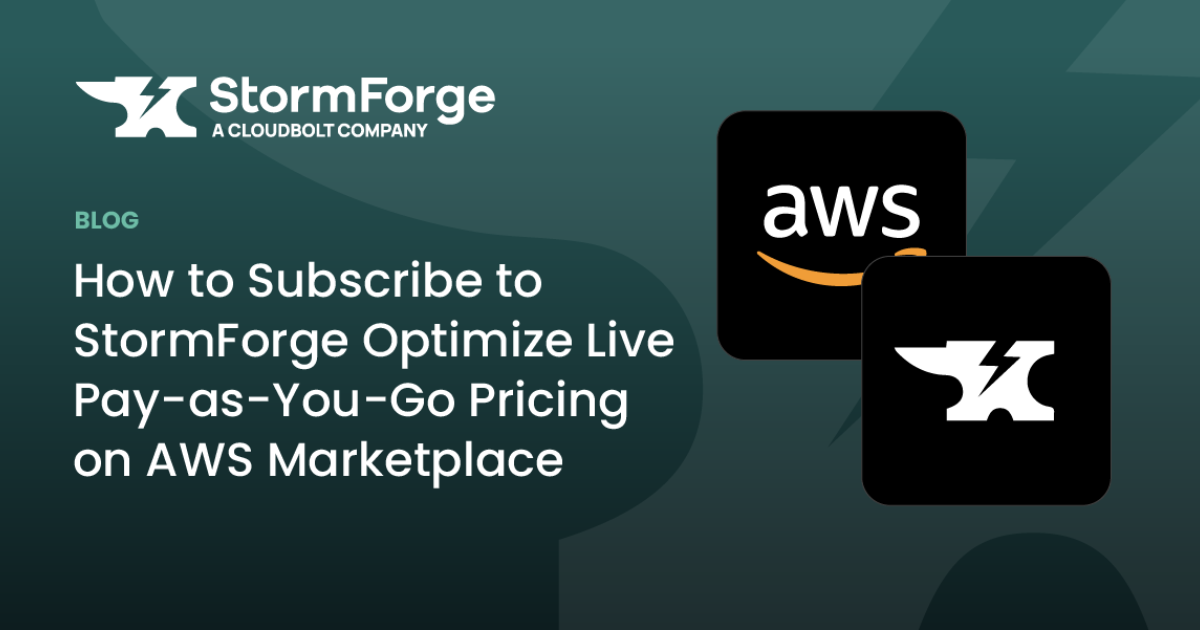 stormforge.io | How to Subscribe to StormForge Optimize Live…