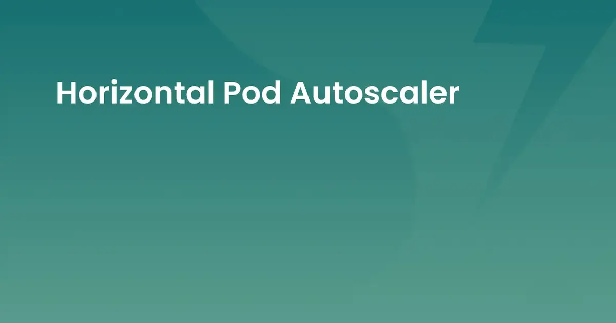 Horizontal Pod Autoscaler | stormforge.io