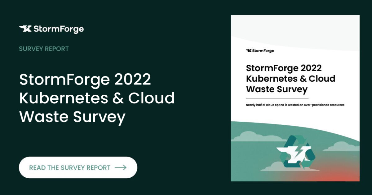 stormforge.io | Cloud Waste Survey Findings: Half of Cloud Spend…